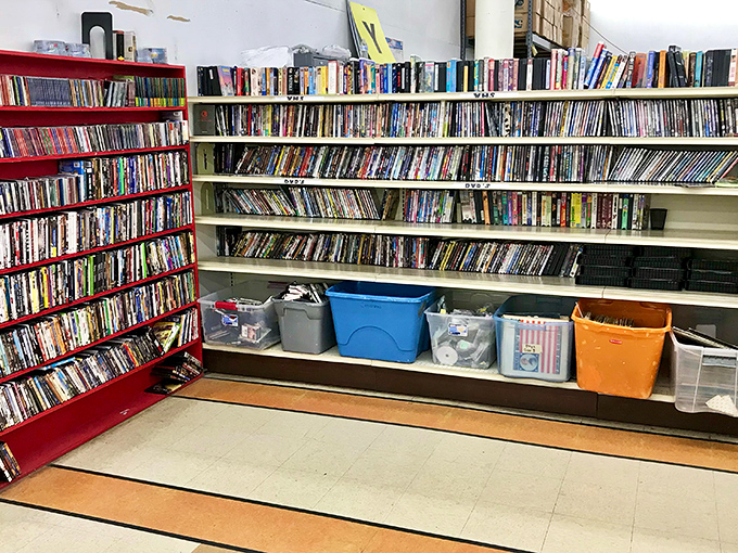 Vinyl enthusiasts can lose hours in this analog wonderland. Each record represents someone's former soundtrack—now waiting to become part of yours.