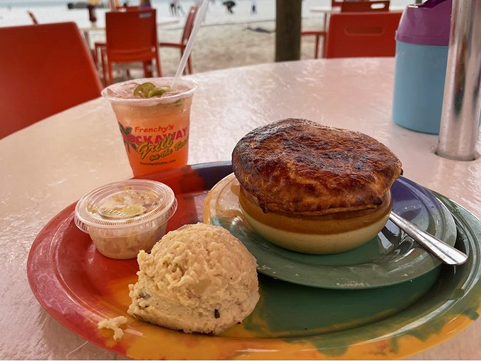 This grouper sandwich isn't just lunch—it's a Clearwater rite of passage, served with a side of Florida sunshine.