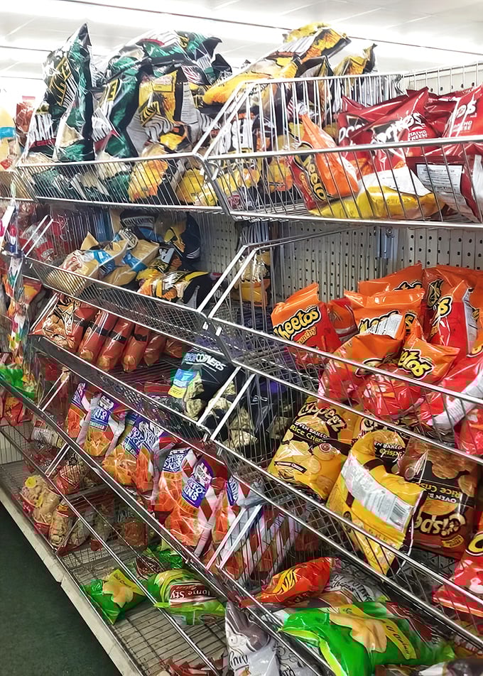 The snack aisle—where dietary resolutions go to die and childhood memories come alive. Resistance is futile.