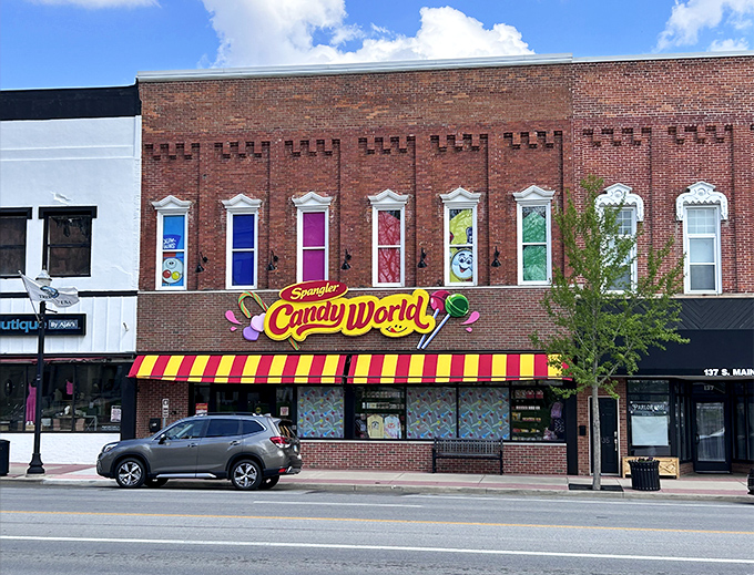Spangler Candy World—where adults suddenly remember what it was like to get a dollar for the corner store. Sweet tooth paradise!