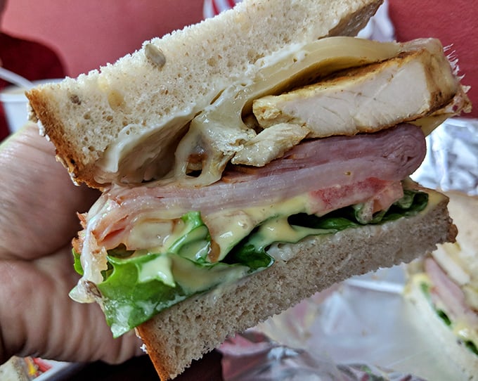 The Turkey Club Sandwich here proves that sometimes the classics really can't be improved upon.