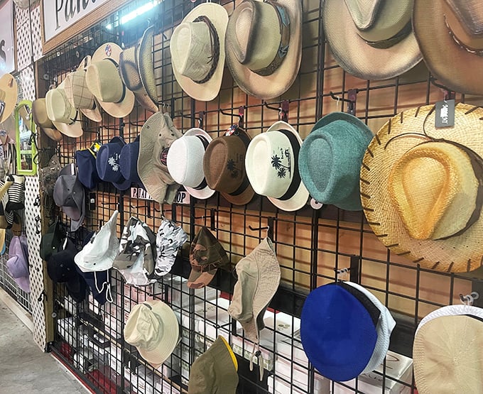 Hat nirvana for sun-drenched Floridians! From cowboy cool to beach-ready straw, there's headwear for every personality and protection from those relentless sunshine rays.