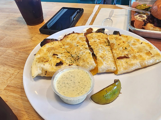 The quesadilla that answers the eternal question: "What if Mexico and Texas had a delicious baby?" Spoiler alert: we all win.