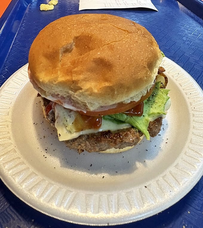 This isn't just a burger; it's a statement that sometimes the classics need no improvement—just quality ingredients and proper respect.