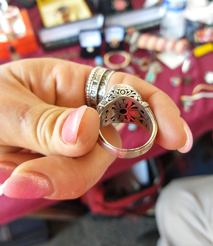 That intricate silver ring isn't just jewelry; it's someone's wedding band, anniversary gift, or the missing piece to complete a vintage collection.