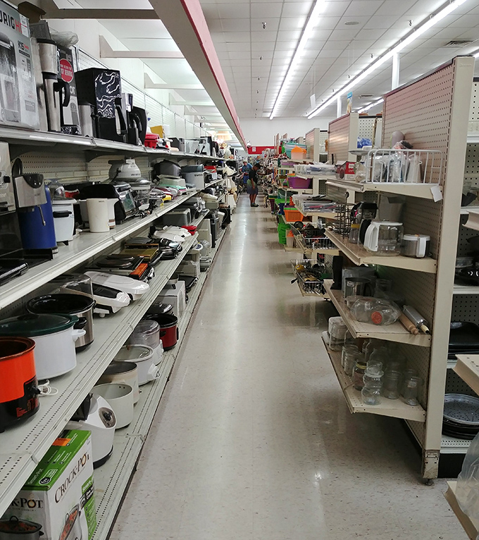 Kitchen gadget nirvana! Slow cookers, coffee makers, and appliances galore—because someone else's impulse purchase might be your perfect find.