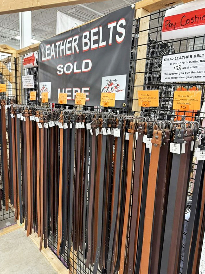 Leather belts that will outlast your New Year's resolutions. Handcrafted quality that keeps everything where it belongs—including your dignity.