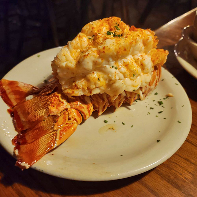 When lobster dresses up for a night out, this is what it wears—butter-bathed and ready to make you temporarily forget about steak.