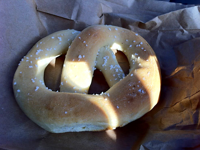 Soft pretzels that put mall versions to shame—hand-rolled, perfectly salted, and begging to be torn apart while still warm.