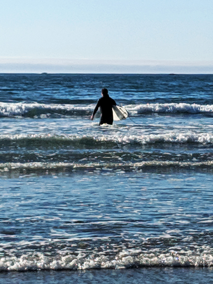 The brave souls who surf Northern California's chilly waters know a secret – paradise doesn't always come with tropical temperatures.