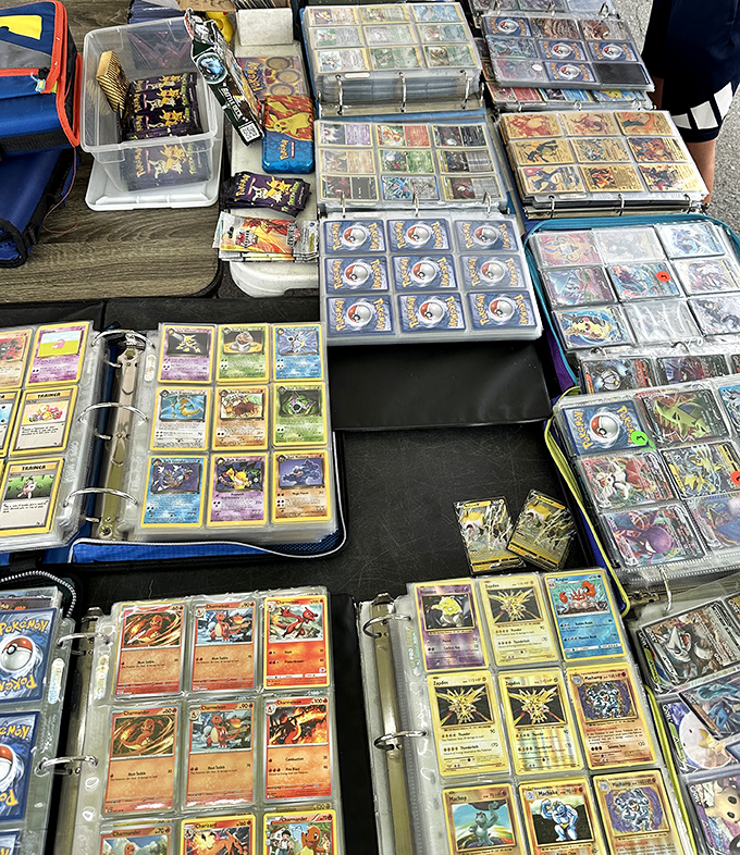 Pokémon, Magic, and memories – this trading card paradise makes adults remember when their biggest financial decision was which pack to buy.