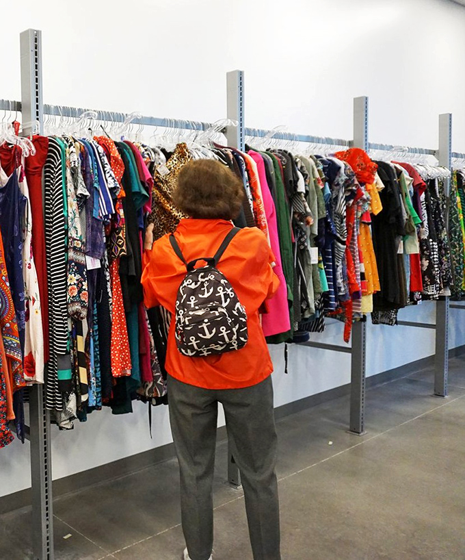 The serious thrifter knows the secret – browse with purpose but remain open to serendipity's gentle tap on the shoulder.