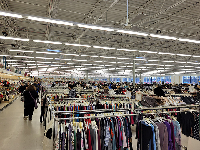 The vastness of Valley Thrift requires a strategy—and comfortable shoes. This isn't shopping; it's an expedition with bargains as the reward.