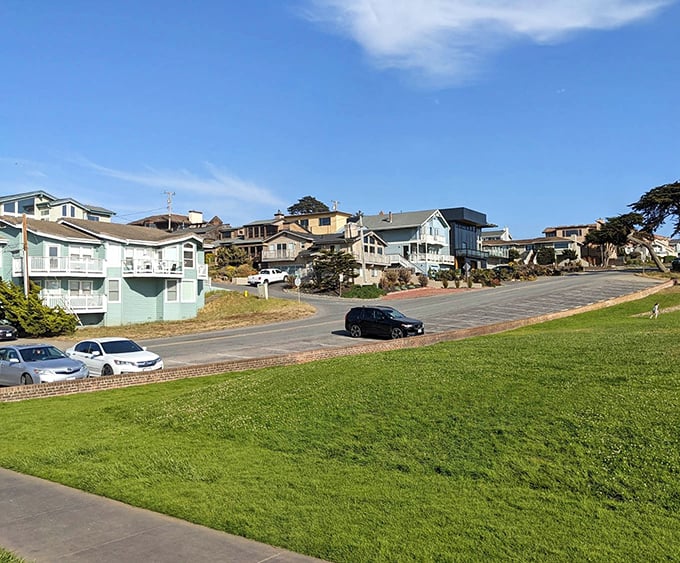 Cambria's whimsical architecture blends coastal charm with artistic flair in every unique building design.