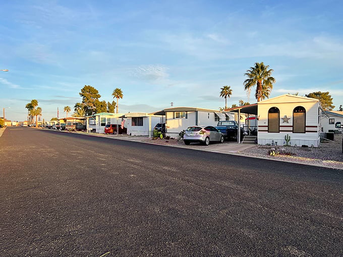 Coolidge's mobile home communities offer affordable desert living with palm trees included - no snow shoveling required!