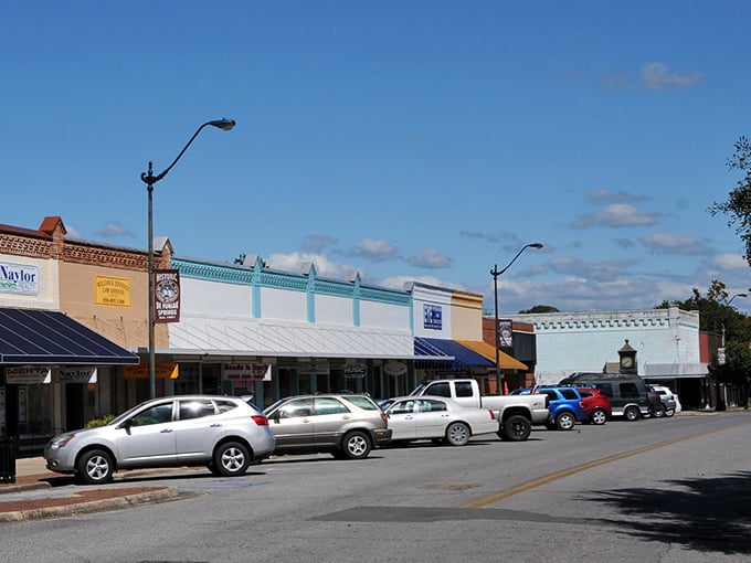 DeFuniak Springs' main street hasn't changed much since horse-drawn carriages were the hot new thing – and thankfully, nobody wants it to.