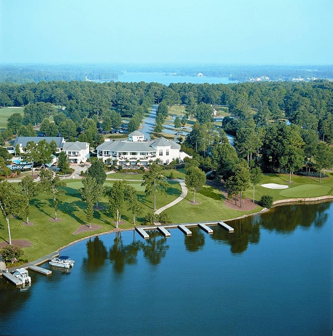 Greensboro's lakeside luxury offers a perfect blend of Southern hospitality and resort-style relaxation—golf carts optional but highly recommended!