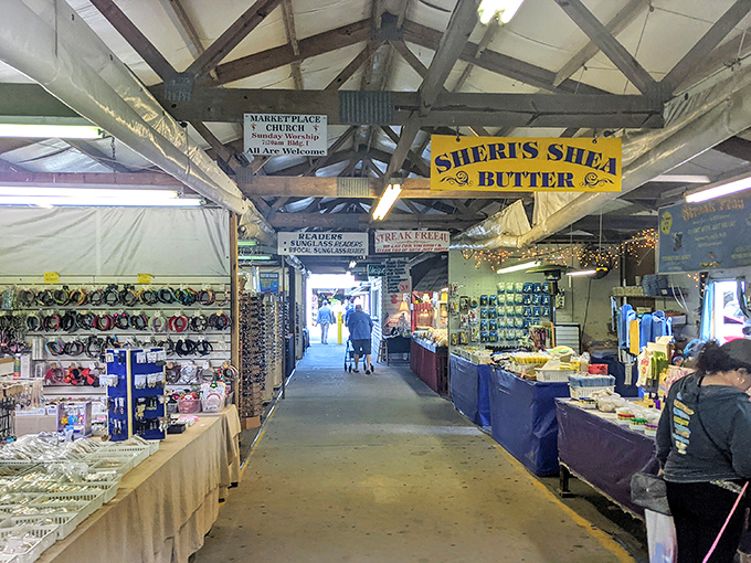 Hudson's Surfside Flea Market brings together beach vibes and bargains under one roof.