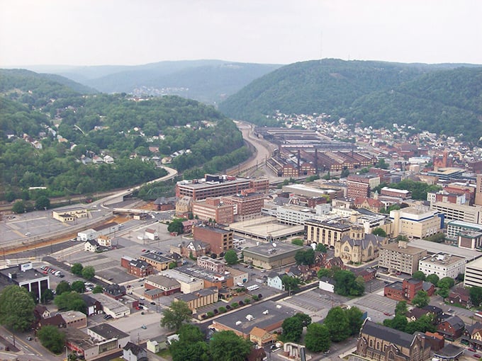 Johnstown's panoramic valley views showcase the natural beauty surrounding this affordable mountain city, perfect for nature-loving retirees.