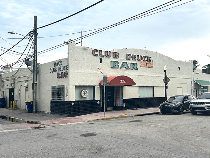 Mac's Club Deuce keeps it simple – no flash, just a solid Miami Beach bar that's outlasted every trend.