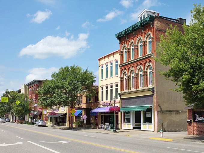 Where history lines the streets and charm fills the air — welcome to downtown Marietta, Ohio.