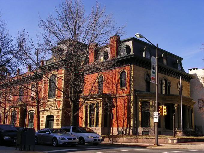 Reading's historic brick buildings stand shoulder to shoulder, like old friends sharing stories of bygone eras.