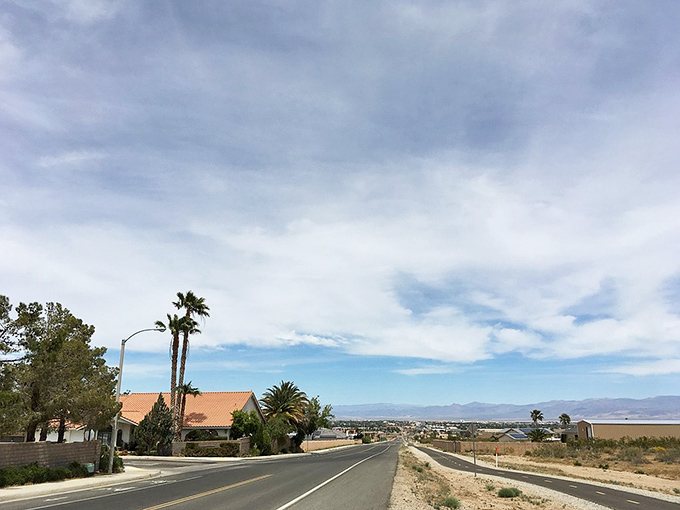 Ridgecrest's desert landscape stretches toward distant mountains – much like how your retirement dollars stretch in this affordable town.