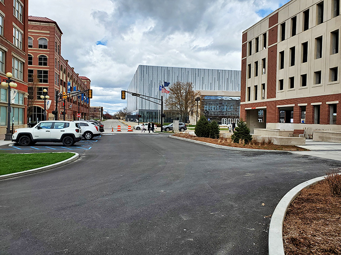 Terre Haute's mix of architectural styles creates a downtown that's both nostalgic and surprisingly contemporary.