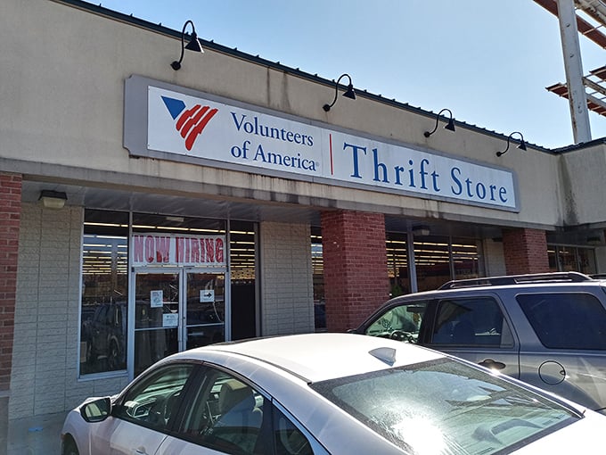 Volunteers of America's storefront promises good deals for good causes. Shopping that helps others? Count me in!