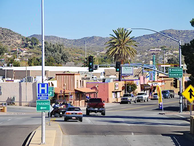 Main Street Wickenburg looks so authentically Western, you'd swear Clint Eastwood might mosey out of that saloon any minute now.