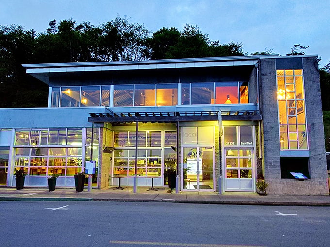As the evening light bathes Local Ocean's sleek exterior, you know you're in for a seafood experience that's equally illuminating.