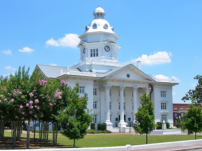 The Moultrie Observer building reminds us that good news travels fast—especially news about affordable housing!
