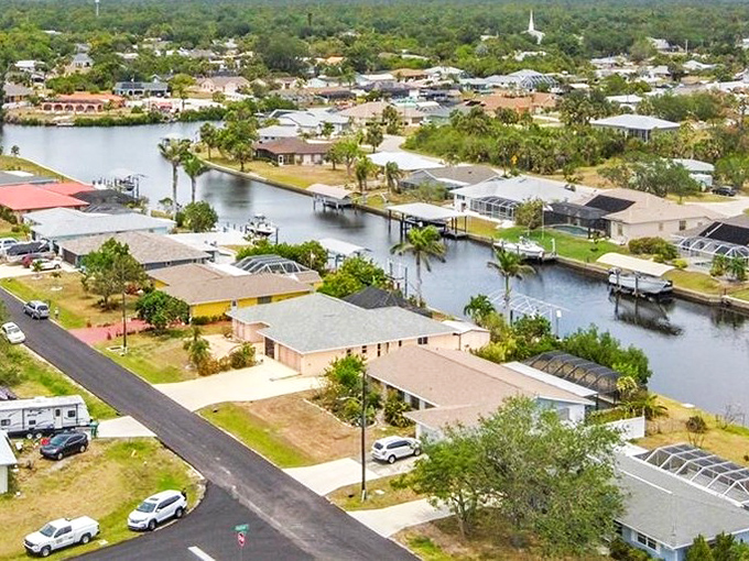 Nature and neighborhoods blend seamlessly in Port Charlotte. Those water views don't come with South Beach prices!