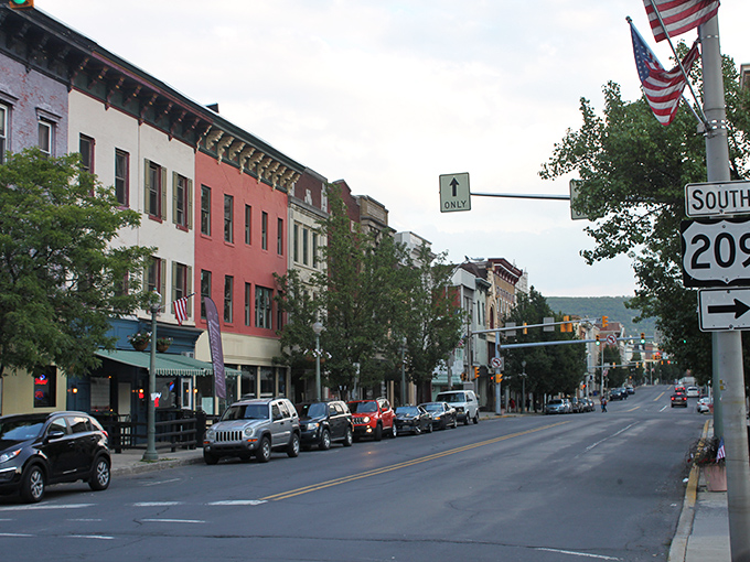 Pottsville's historic downtown buildings stand shoulder to shoulder, like old friends who've seen it all together.