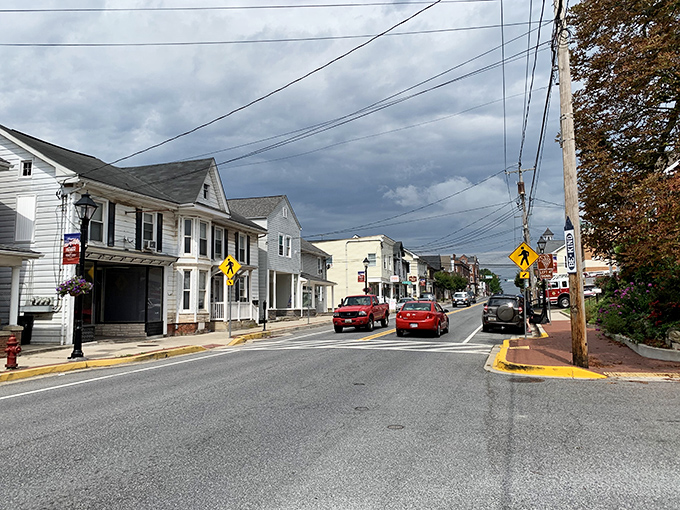 Cue the Mayberry vibes—Taneytown’s Main Street feels like a Norman Rockwell painting with better parking.