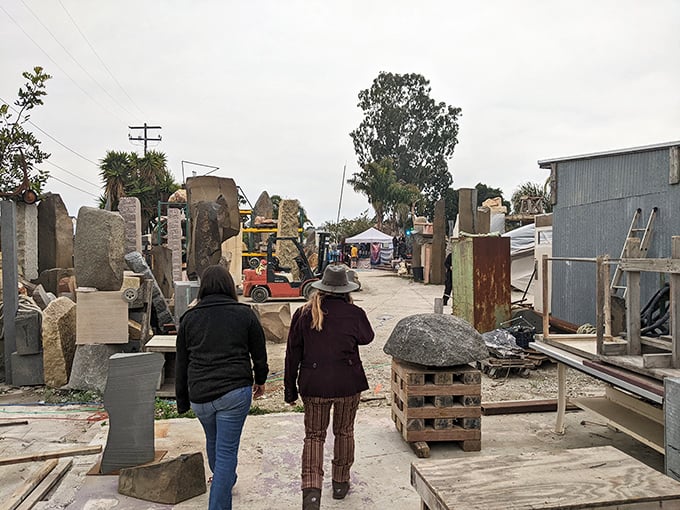 Art City Studios showcases Ventura's creative spirit—where sculptors transform stone without transforming your retirement fund into dust.
