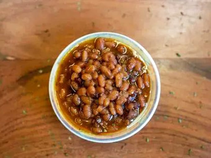 The legendary baked beans – swimming in a sauce that's had a long, meaningful relationship with smoke and meat drippings. Worth the trip alone.