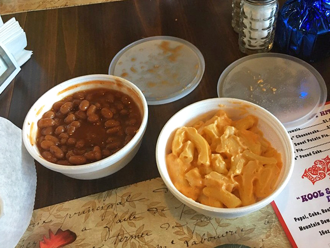 Beans that would make Boston jealous. These savory legumes swim happily alongside creamy mac and cheese in side dish paradise.