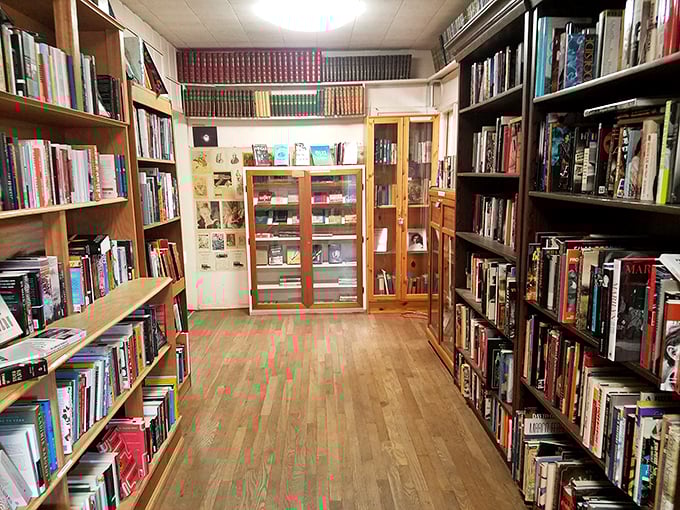 Inside Bart's Books, literary treasures await in America's largest outdoor bookstore, where the honor system still exists for after-hours purchases.