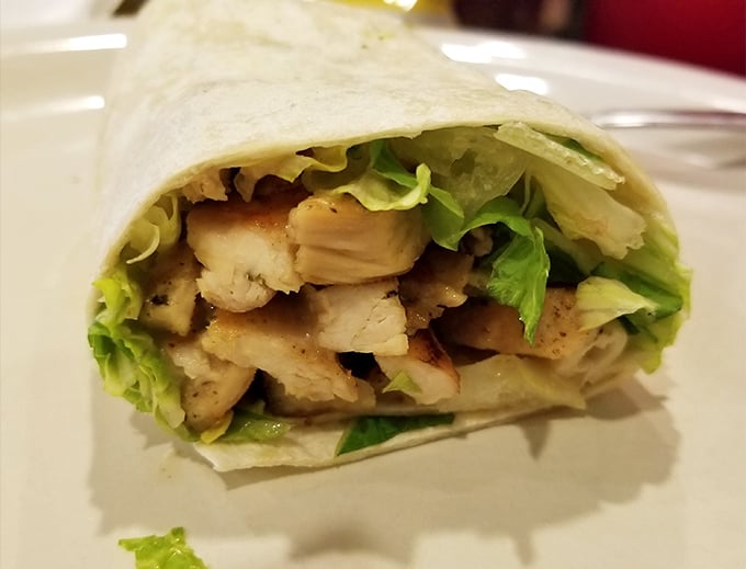 Fresh ingredients wrapped with care—proof that "healthy option" doesn't have to mean "sad option." A portable feast that doesn't sacrifice flavor.
