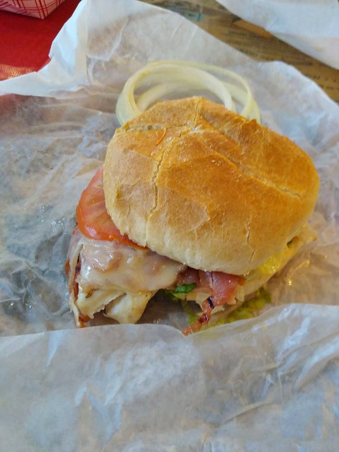 Not all heroes wear capes—some come wrapped in wax paper. This sandwich doesn't need fancy aioli to prove its worth.