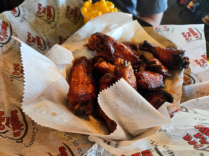 Wings that don't need fancy sauces to shine—just honest smoke, spice, and everything nice. The kind that make napkins necessary, not optional.
