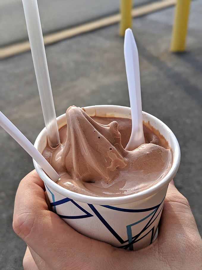 The chocolate malt—proof that sometimes the classics endure for a reason. This isn't trendy; it's timeless.