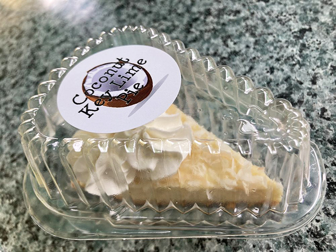 Coconut and key lime pie—a tropical marriage so perfect it makes you want to throw rice at it and book it a honeymoon suite.