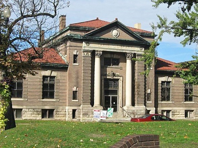 The Carnegie Library stands proud, a temple to knowledge from an age when buildings were constructed to inspire as much as serve.