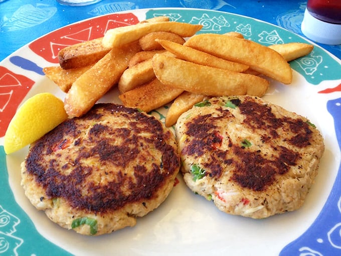 Crab cakes that actually taste like crab—what a concept! These golden-brown beauties are what Maryland dreams about when it visits Florida.