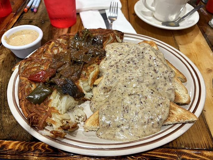 Creamed chipped beef—the dish your grandfather raved about—transformed from military mess hall memory to comfort food masterpiece.