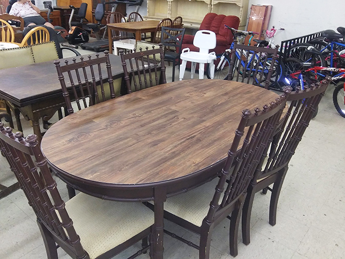 Not just a dining table – it's a future family gathering spot where memories will be made for the price of a fancy dinner.