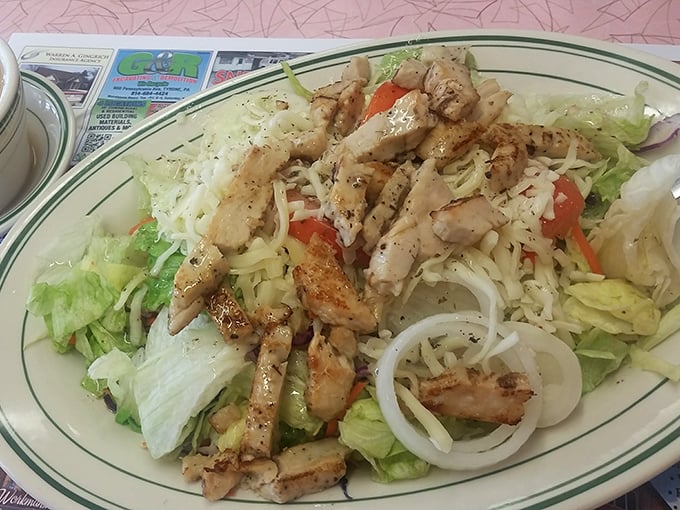Fresh, crisp, and colorful—this chicken salad is what your doctor ordered right before your cardiologist high-fived you.