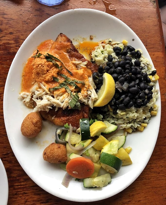 Grouper Guadalupe doesn't just sound poetic—it tastes like the seafood equivalent of finding an extra $20 in your pocket. That creamy sauce deserves a standing ovation.